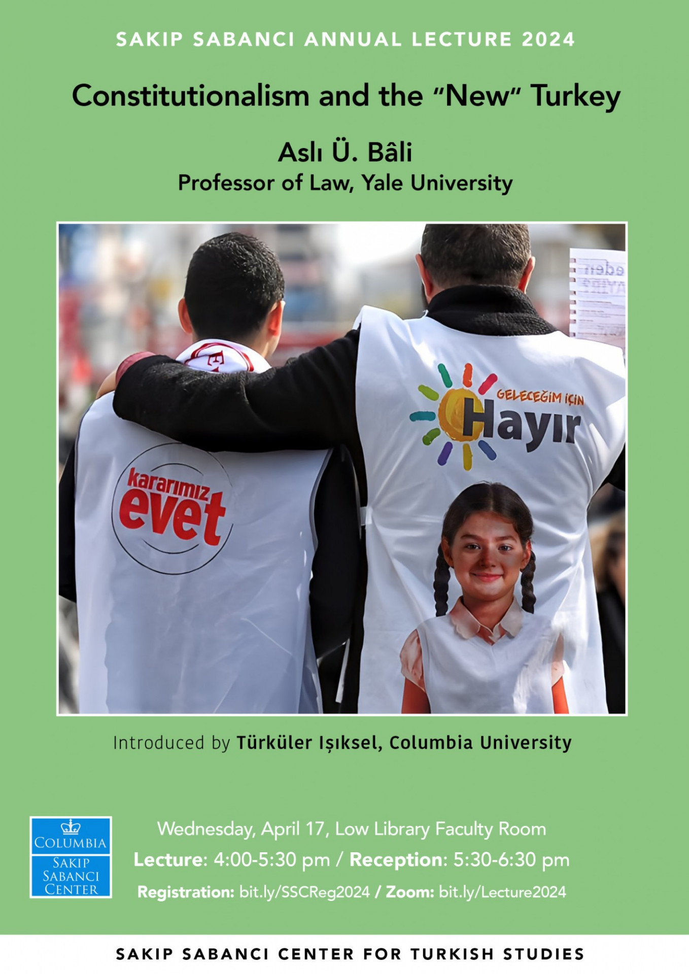 SSC Annual Lecture: Constitutionalism and the "New" Turkey | Sakıp Sabancı Center for Turkish ...